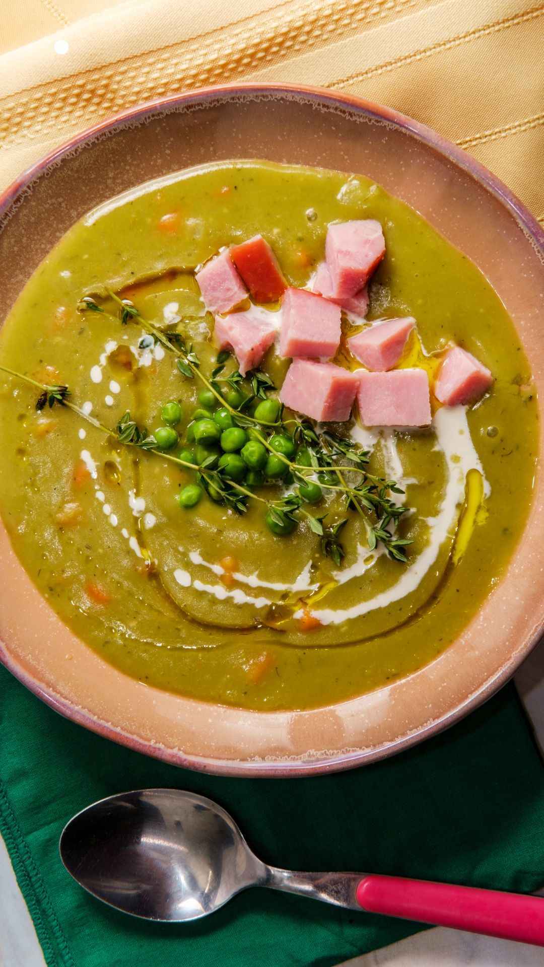 Pea & Ham Soup In A Soup Maker - Tasty In Ten