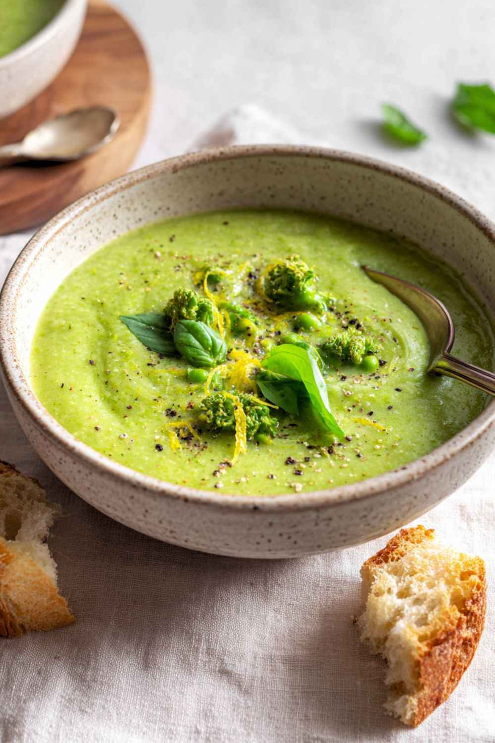 Broccoli And Pea Soup In Soup Maker - Tasty In Ten